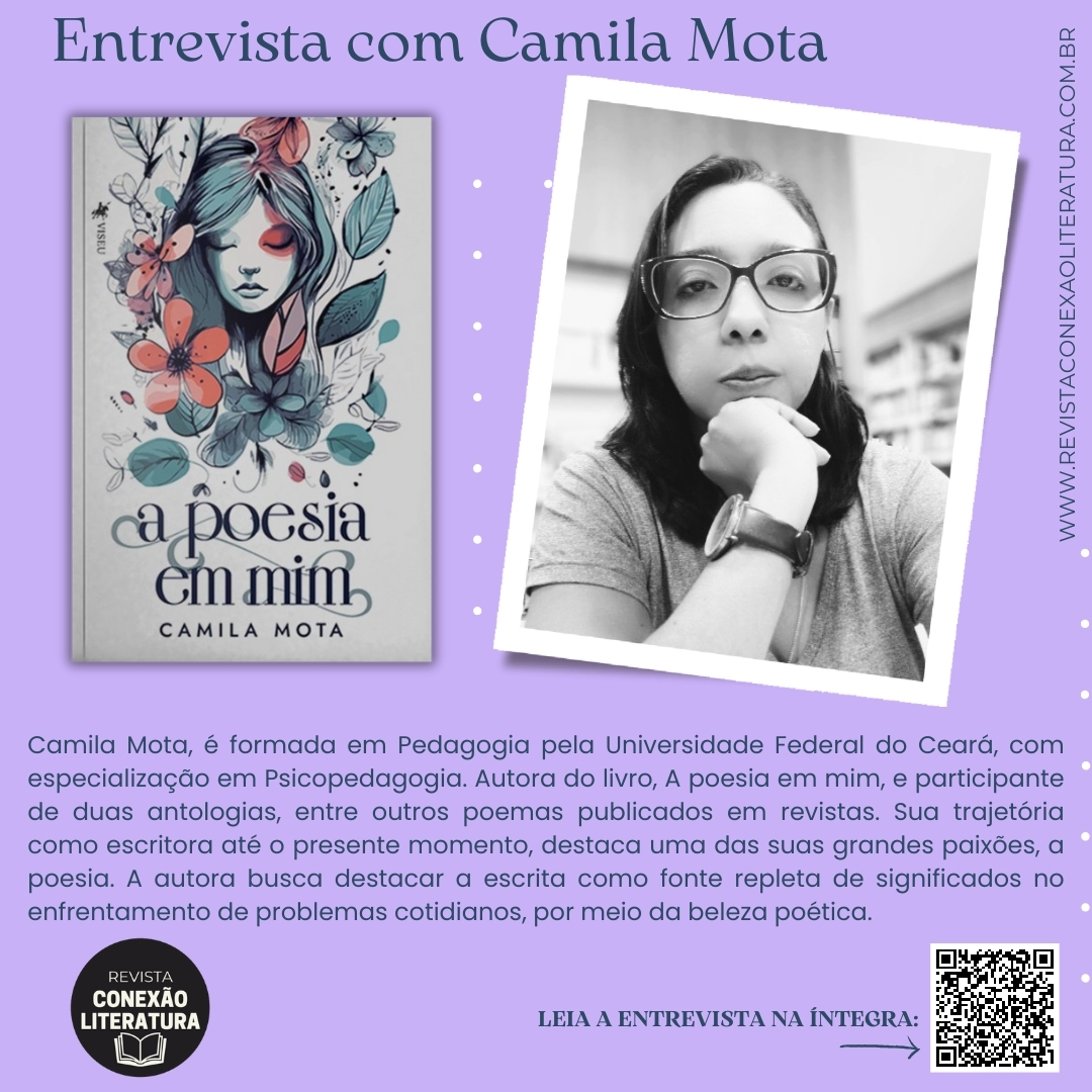 Entrevista com Camila Mota, autora do livro “A poesia em mim” – Revista ...